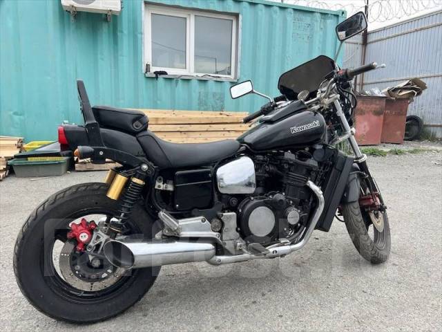 Мотоцикл Kawasaki ZL750 Eliminator, 1990 год, 750 куб. см. без пробега, исправен, 5 565 км ...