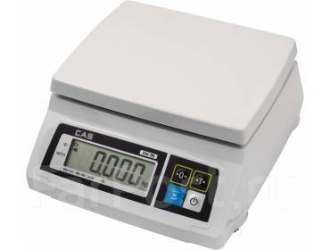 Весы фасовочные CAS SW - 5, 10, 15 кг, новый, в наличии. Цена: 8 900 ...