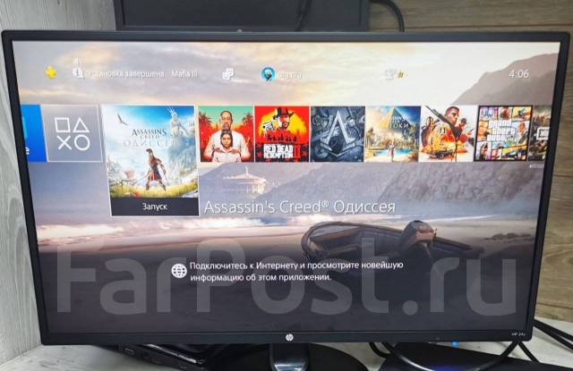 Sony Playstation 4 Slim 1TB (2208b) джойстик + аккаунт с играми, б/у, в ...