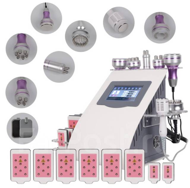 Аппарат RF лифтинг, вакуум, кавитация 9 в 1, новый, под заказ. Цена: 75 ...