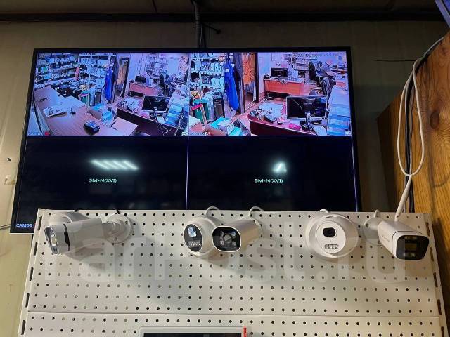 Комплект видеонаблюдения уличный на 4 уличных HD камеры 2 Мегапикселя ...