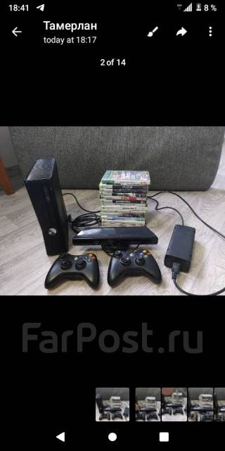 Продаю xbox 360 непрошитый с кинектом и играми, б/у, в наличии. Цена ...