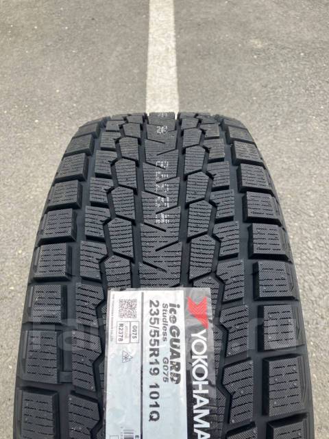 Yokohama Ice Guard G075, 235/55 R19, 19", 5 шт, 235 мм, 55 %, радиальный, зимние, без шипов ...