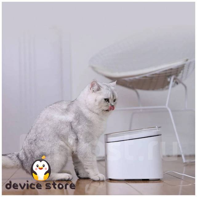 Умная поилка для животных фонтан Xiaomi Mijia Smart Pet 2L, XWWF01MG ...