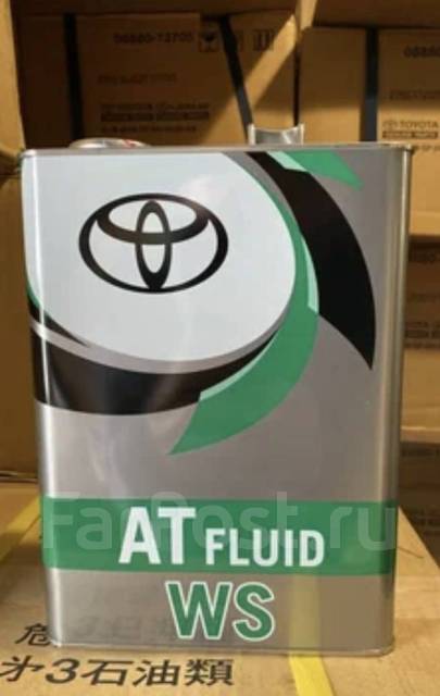Масло трансмиссионное Toyota ATF WS 08886-02305. Жидкость для АКПП ...