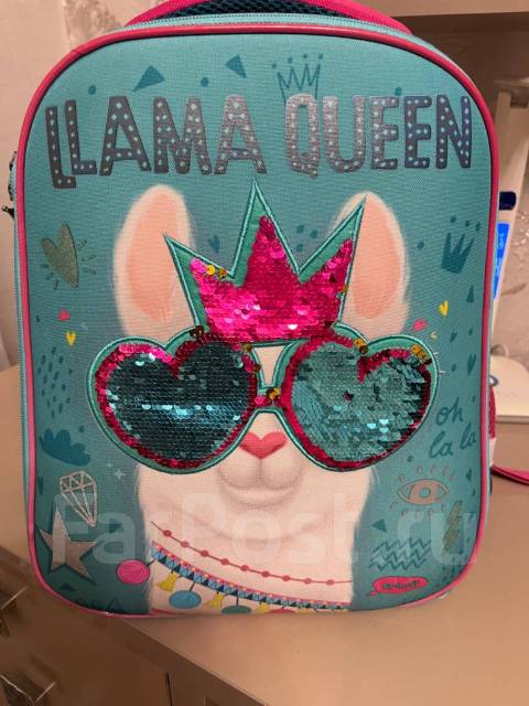 Рюкзак, ранец, портфель школьный Erhaft “ Llama Queen “, в наличии ...