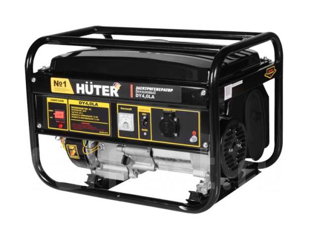 Электрогенератор Huter DY4,0LA, новый, в наличии. Цена: 30 690₽ во Владивостоке
