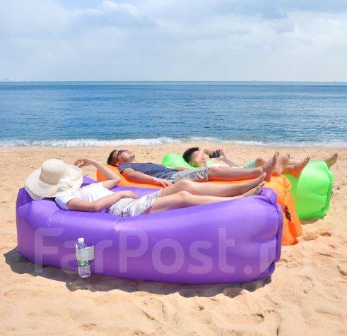 Надувной диван-лежак, гамак для дачи, моря (В Наличии), новый. Цена ...
