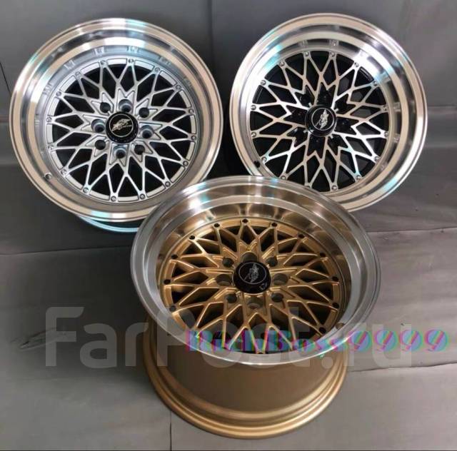 Комплект стильных дисков 15*9J ET15 под заказ, модель диска: -, 15", 1 шт, 4x100, 4x114.3, 6,00 ...