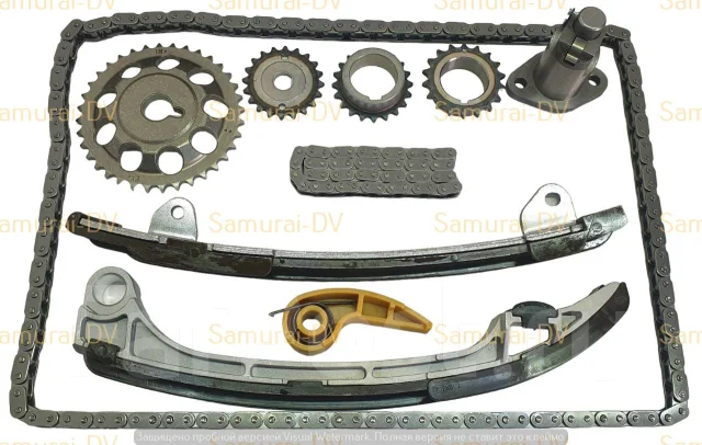 Цепь ГРМ Toyota 1AZ-FSE 2AZ-FE 2AZ-FXE (2 цепи) Zuiko купить во ...