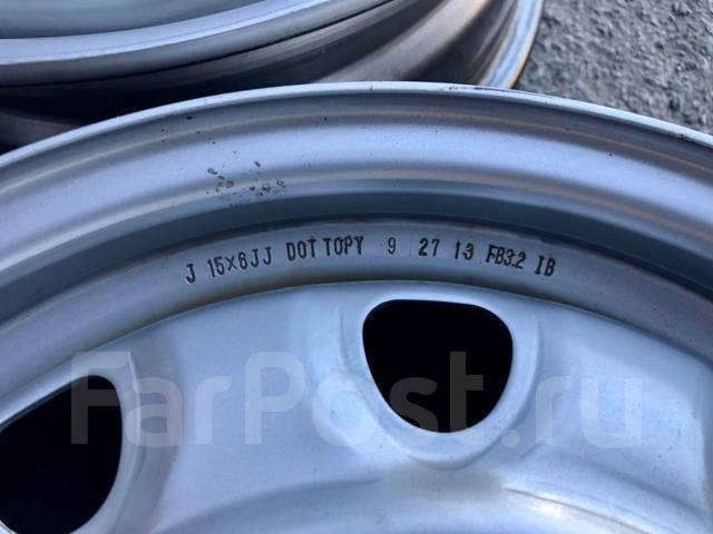 Универсальные Японские Диски с Колпаками R15 6.0J, Topy, 15", 1 шт ...