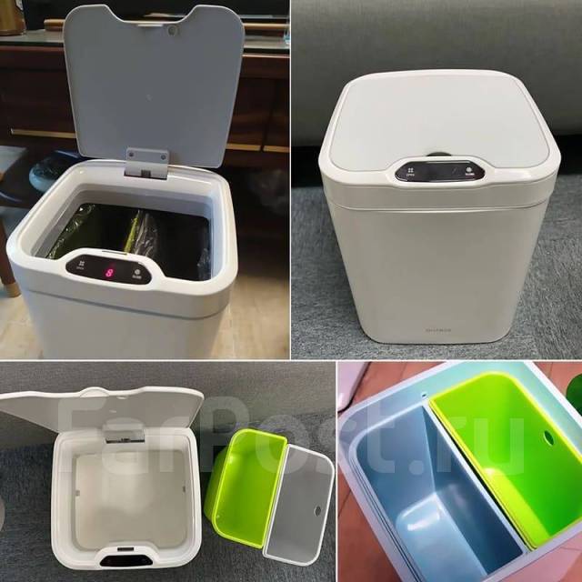 Умное мусорное ведро Xiaomi Quange GA1, новый, в наличии. Цена: 2 500 ...