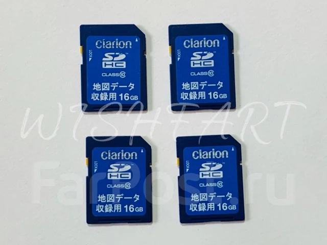 Clarion MAX678W Загрузочная SD карта, б/у, в наличии в Хабаровске