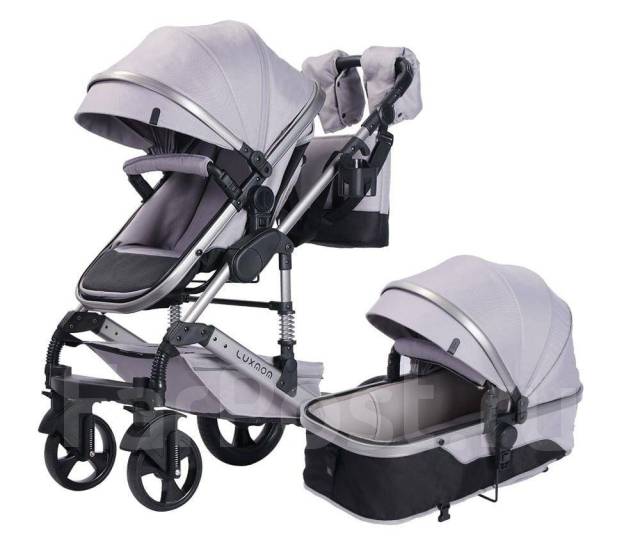 Коляска Luxmom 558 2в1, новый, в наличии. Цена: 12 500₽ во Владивостоке