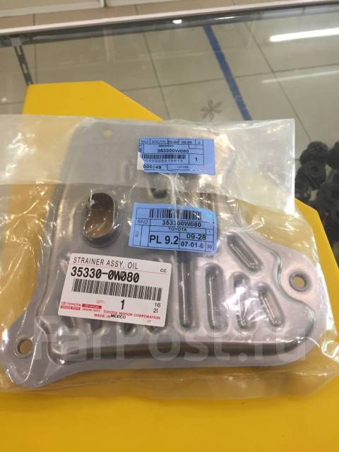Фильтр вариатора 35330-0W080 Toyota оригинал купить во Владивостоке по ...