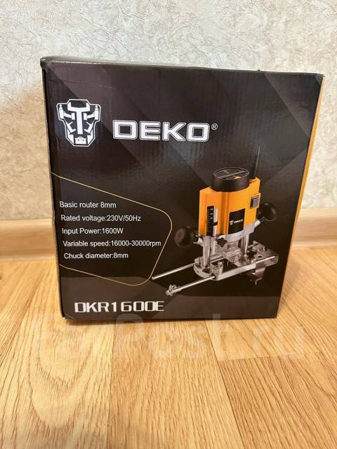 Фрезер DEKO DKR1600E, новый, в наличии. Цена: 4 500₽ во Владивостоке