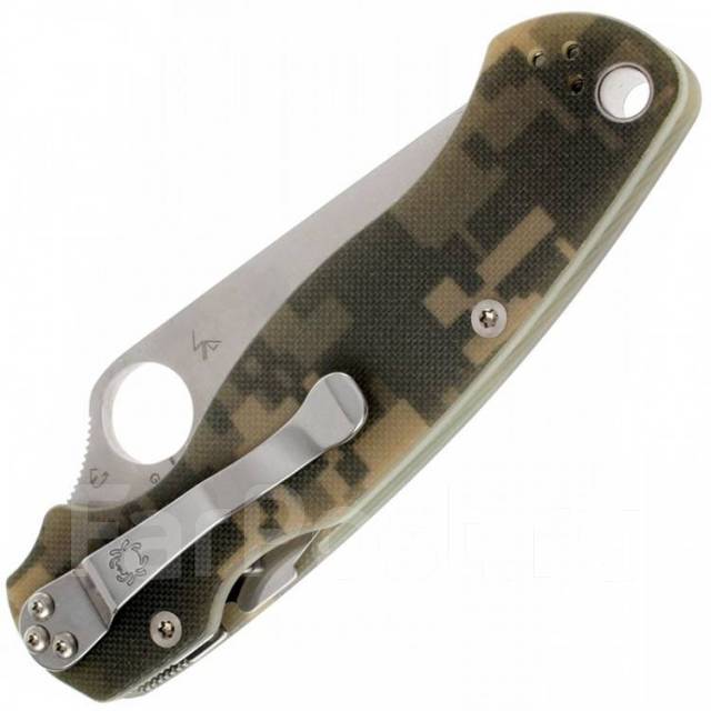 Нож складной Spyderco Paramilitary 2 Digital Camo, новый, в наличии ...