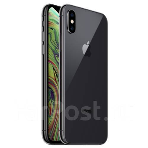 iPhone XS 64 gb, 64 гб, 5.80", моноблок, черный, 4G LTE, новый, в ...