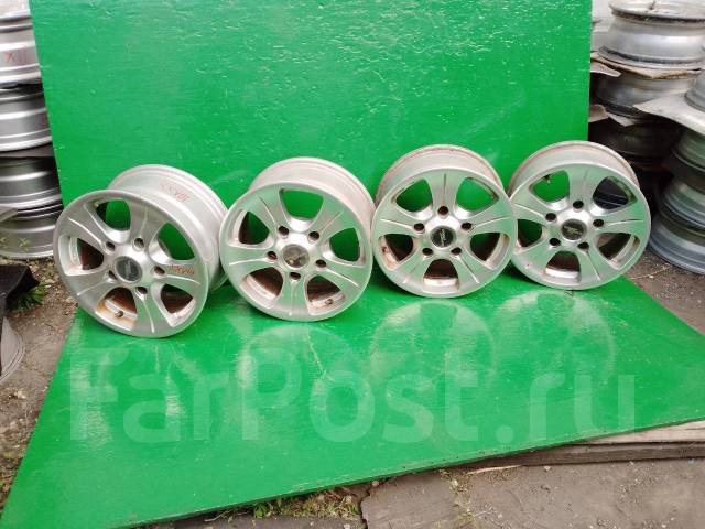 Литые диски, Toyota, 16", 1 шт, 5x150, 8,00 кг. 110,0 мм. 4 шт, б/у, в ...