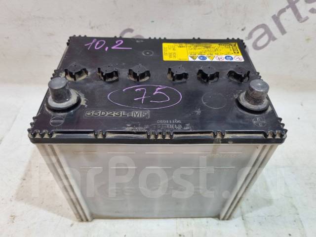 Аккумулятор GS Yuasa 55D23L-MF, сурьмянистый, малосурьмянистый ...