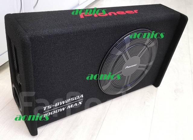 Активный сабвуфер Pioneer TS-BW250A, компонентные, 25 x 25 см (9,8 x 9 ...