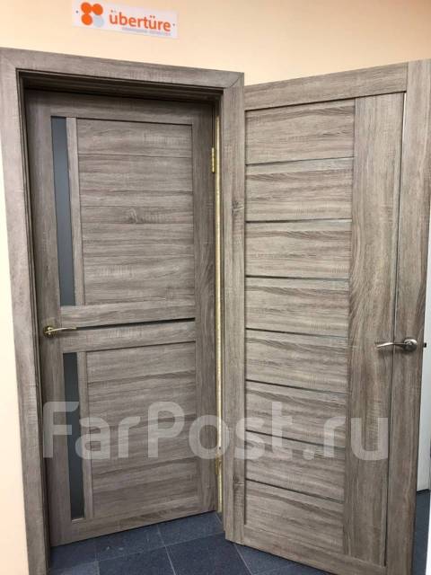 Межкомнатные двери в комплекте (Полотно, Короб, Наличник 5 шт), новый ...