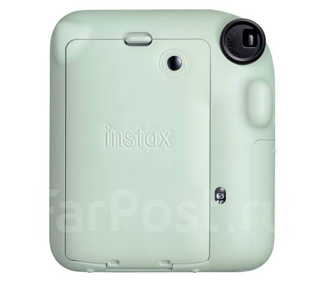 Компактная камера с мгновенной печатью Fujifilm Instax Mini 12 зелёный ...