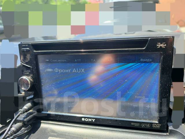 Sony xav-63, 2 DIN — 178x100 мм, б/у, в наличии. Цена: 4 000₽ во ...