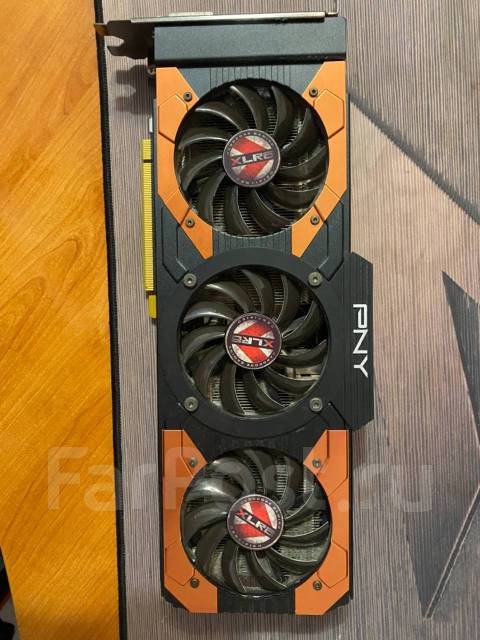 Видеокарта PNY GeForce GTX 1080 8GB XLR8 ОС, б/у, в наличии. Цена: 15 ...