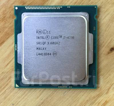 Процессор Intel Core i7-4790 4GHz 4 ядра / 8 потоков LGA1150, б/у, в ...