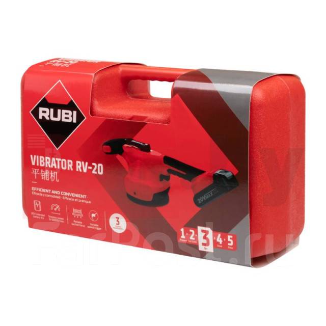 Виброприсоска для укладки плитки RUBI Vibrator RV-20, арт.60933, новый ...