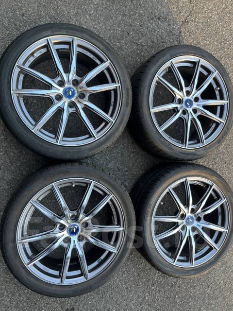 Диски 5*114,3R18 Weds Leonis оригинал, 18", 1 шт, 5x114.3, 73,1 мм. 4 шт, б/у, в наличии. Цена ...