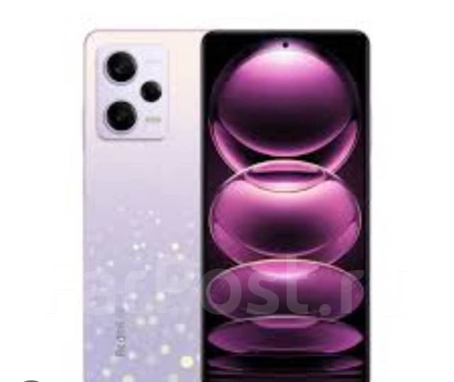 Xiaomi Redmi note 12 pro +, 256 гб, 6.67", моноблок, фиолетовый, 3G, 4G ...