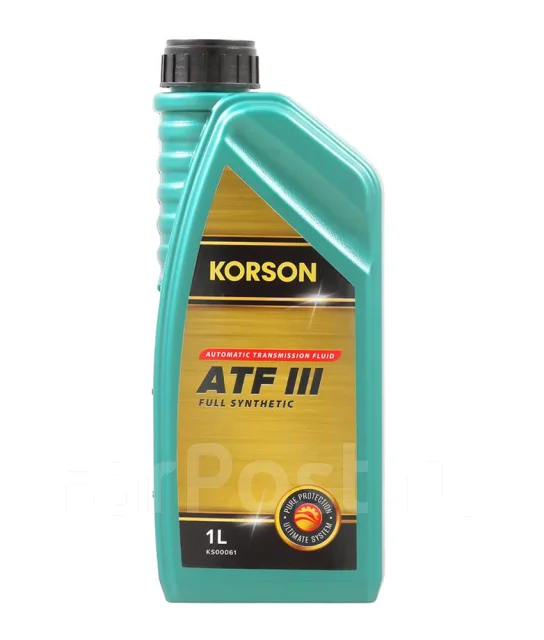 Авт. транс. синт. масло) ATF III FULL Synthetic 1л Korson KS00061 ...