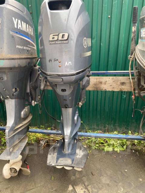 Ямаха F 60 2013 год выпуска, Yamaha, 60,00 л.с. L (508 мм), бензиновый ...