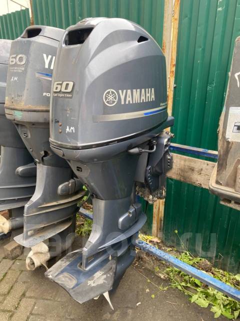 Ямаха F 60 2013 год выпуска, Yamaha, 60,00 л.с. L (508 мм), бензиновый ...