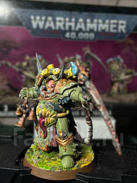 Коллекционная миниатюра Warhammer 40000. Death Guard, новый, в наличии ...