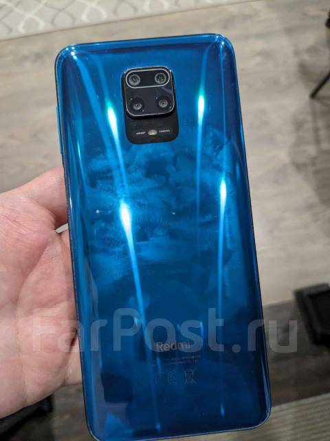 Продам Xiaomi Redmi Note 9S, 64 гб, 6.67", моноблок, синий, 4G LTE, б/у ...