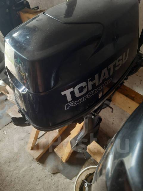 Tohatsu 5л. с 4 такта, 5,00 л.с. S (381 мм), 2017 год, бензиновый, 4-тактный, румпельное ...