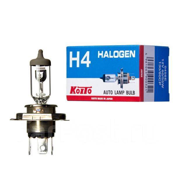 Лампа H4 12V 60/55W Koito [0456E] купить во Владивостоке по цене: 466₽ — объявление от компании ...