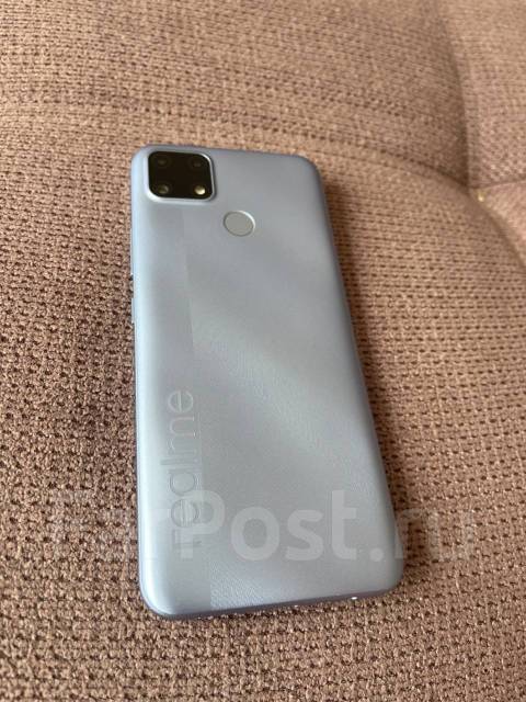 Realme C25S 128Gb, 6.50", моноблок, серебристый, б/у, в наличии. Цена ...