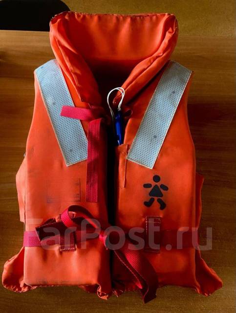 Жилет спасательный детский 25-57 кг, б/у, в наличии. Цена: 500₽ во ...
