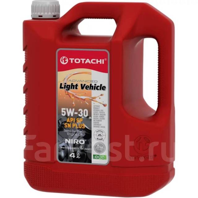 Масло моторное Totachi Niro LV 5w30 полусинтетическое, API SN/CF, ACEA ...