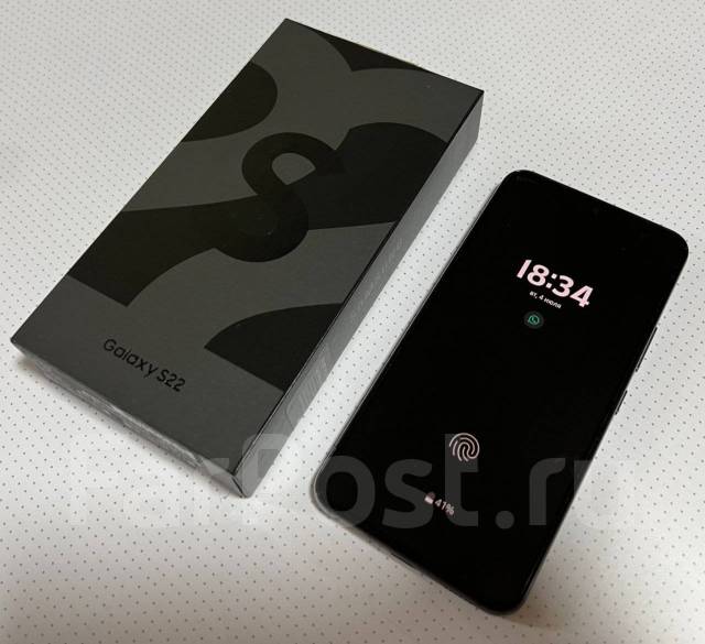 Samsung galaxy s22 256 Гб (SM-S901E/DS), 6.10", моноблок, черный, 3G ...
