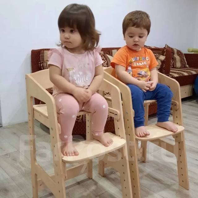 Детский растущий стул, стульчик для детей "Непоседа" + подушки, новый ...