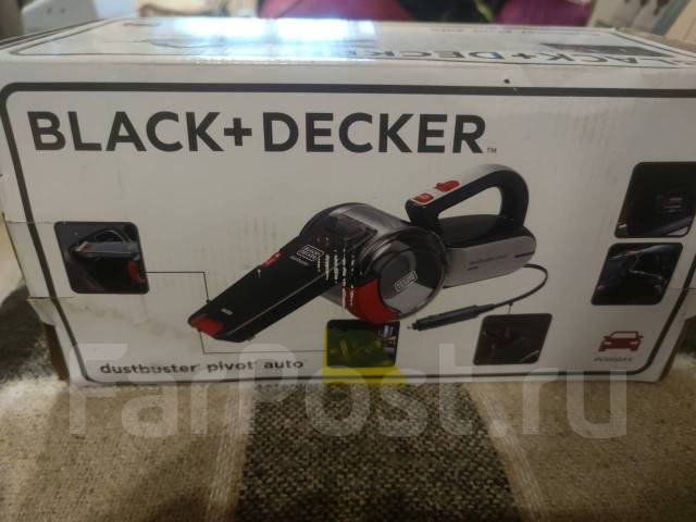 Автомобильный пылесос Black Decker PV1200AV-XK купить во Владивостоке ...