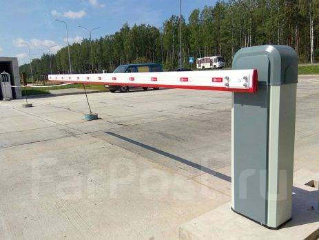 Комплект шлагбаума An-motors ASB6000R (с круглой стрелой 6.25 метра ...