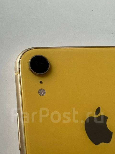 Продам iPhone XR, 128 гб, 6.10", моноблок, желтый, 4G LTE, б/у, в ...