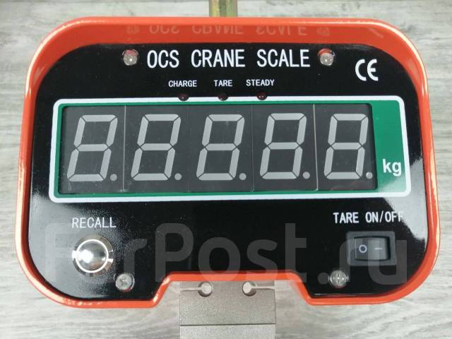 Крановые весы Ocs 3т Безнал НДС новый в наличии Цена 25 000₽ в