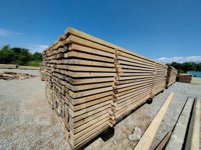 Доска обрезная 50-200-6000 50-150-6000 Сосна в Наличии. Цена: 24 000₽ во Владивостоке